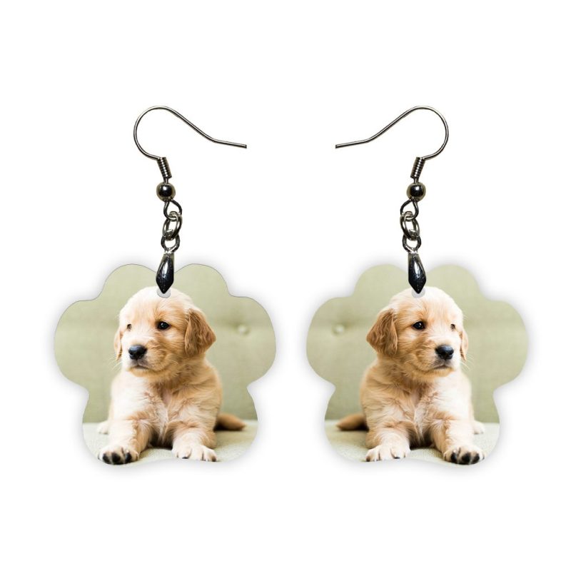 MDF Ear Ring Flower - Drop Ship Printing Australia
